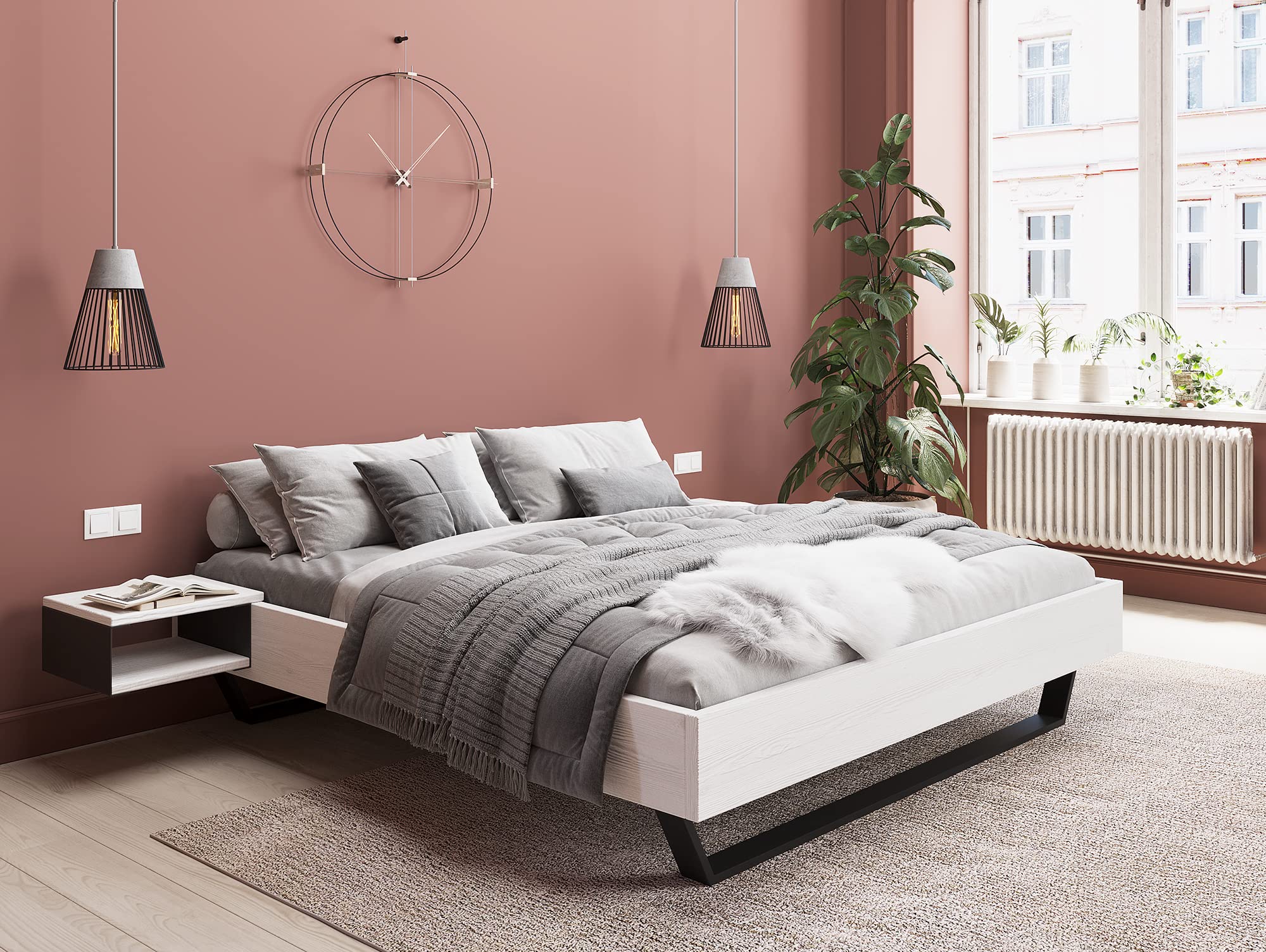 Sled Bed Lot French Curved Velvet Sled Bed ( H:127 X L:206 X