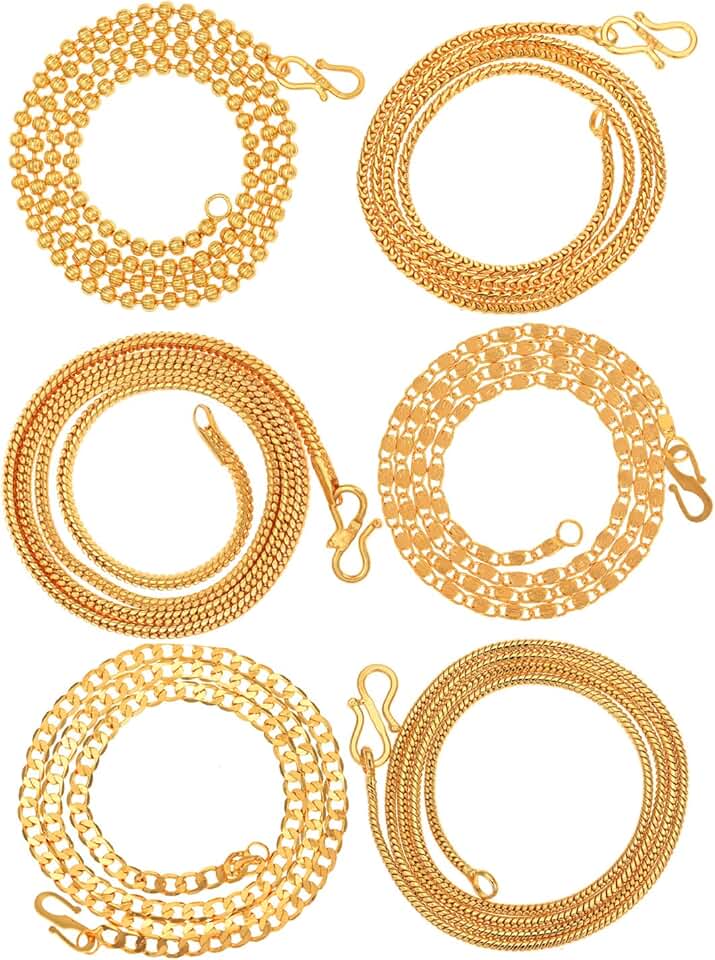 Amazon.in: Gold - Boys' Jewellery Chains / Boy's Jewellery: Jewellery