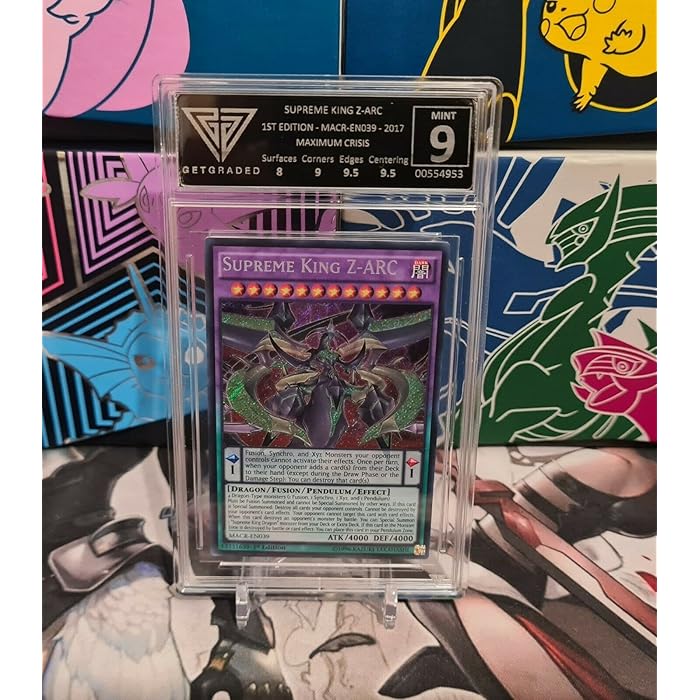 Buy Pendulum Fusion Yugioh Dimensional God Card Supreme King Z-Arc MACR ...