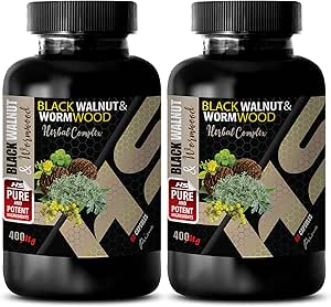 Amazon.com: HS PRIME Wormwood herb Plant - Black Walnut and Wormwood Herbal Complex - Black ...