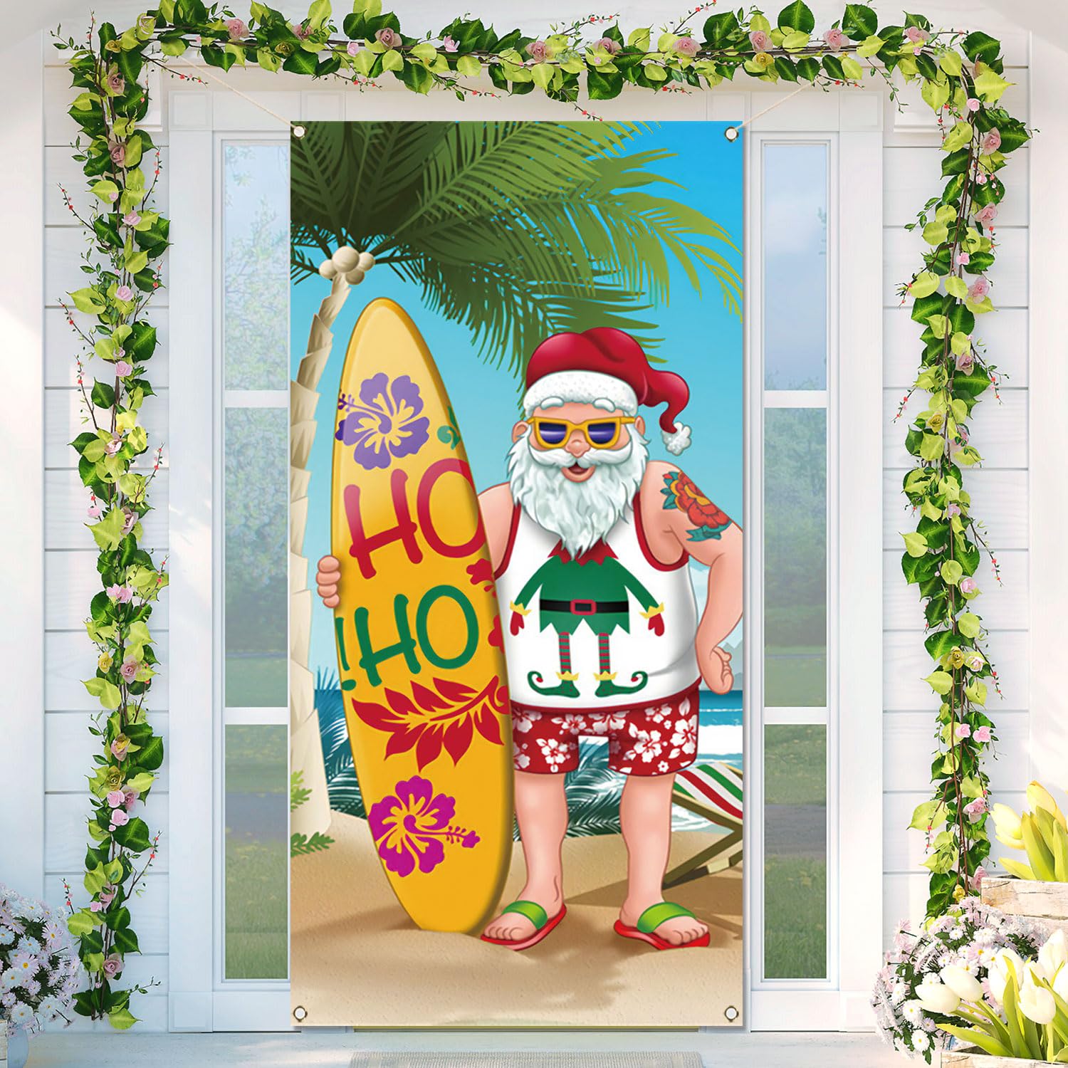 Decorations Beach Themed Santa