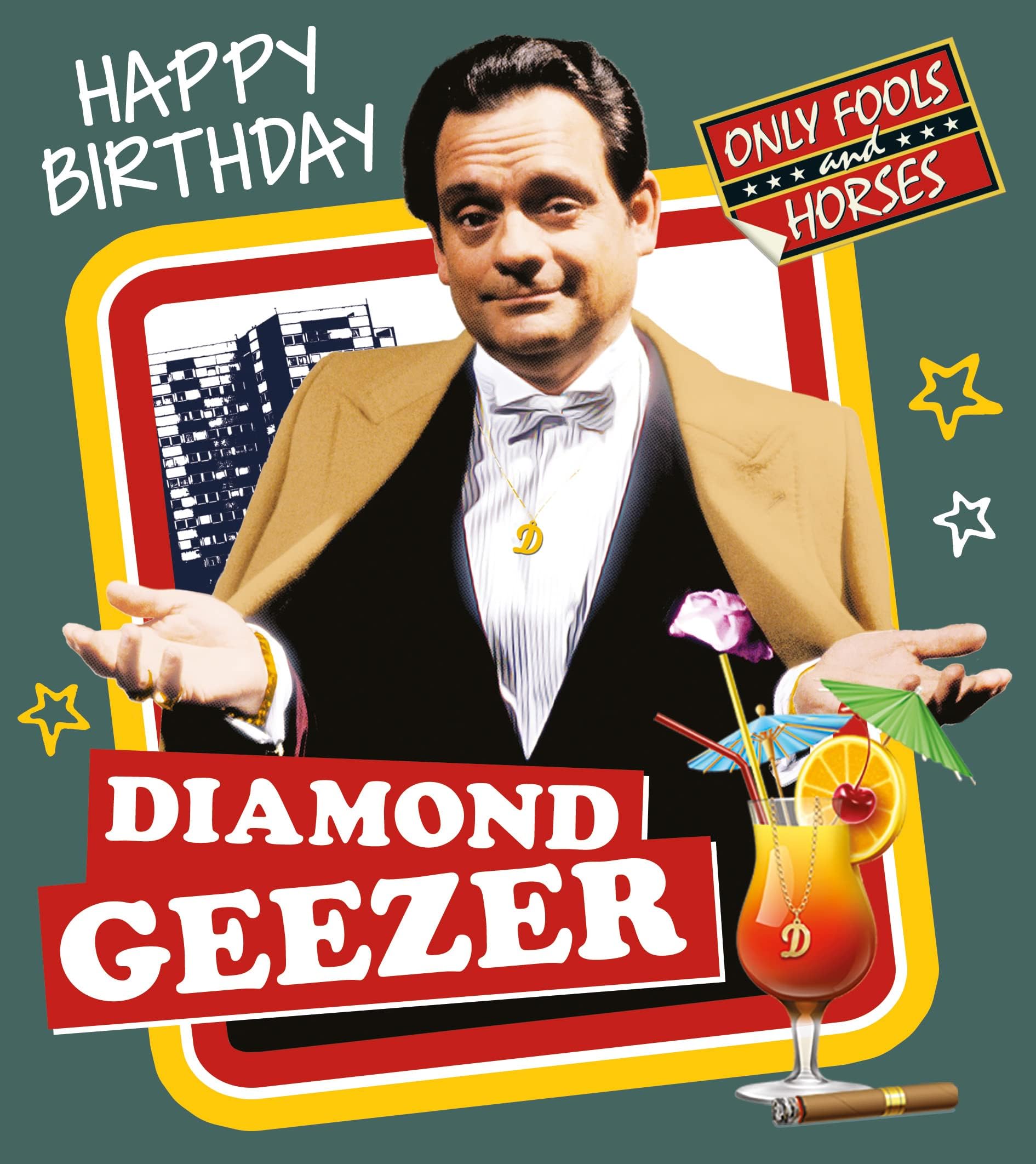 Only Fools and Horses General Birthday Card, Birthday Card for All ...