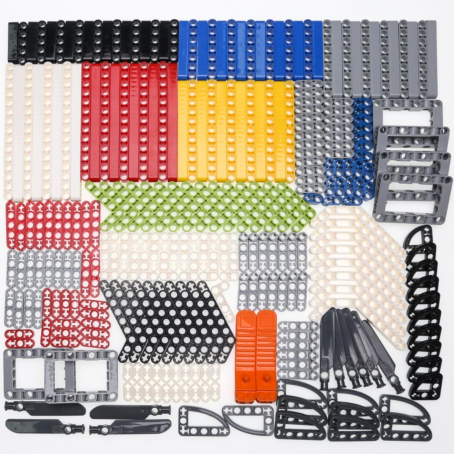 Amazon.com: Zylopa 284pcs Technic-Beams Set Compatible with Technic ...