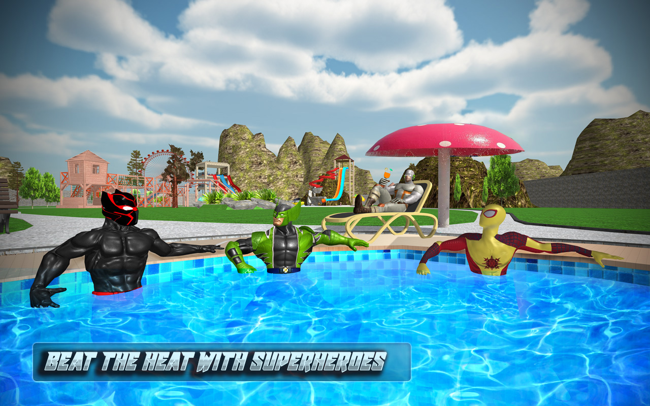 Superhero water Slide Amusement Park Adventure - App on Amazon Appstore
