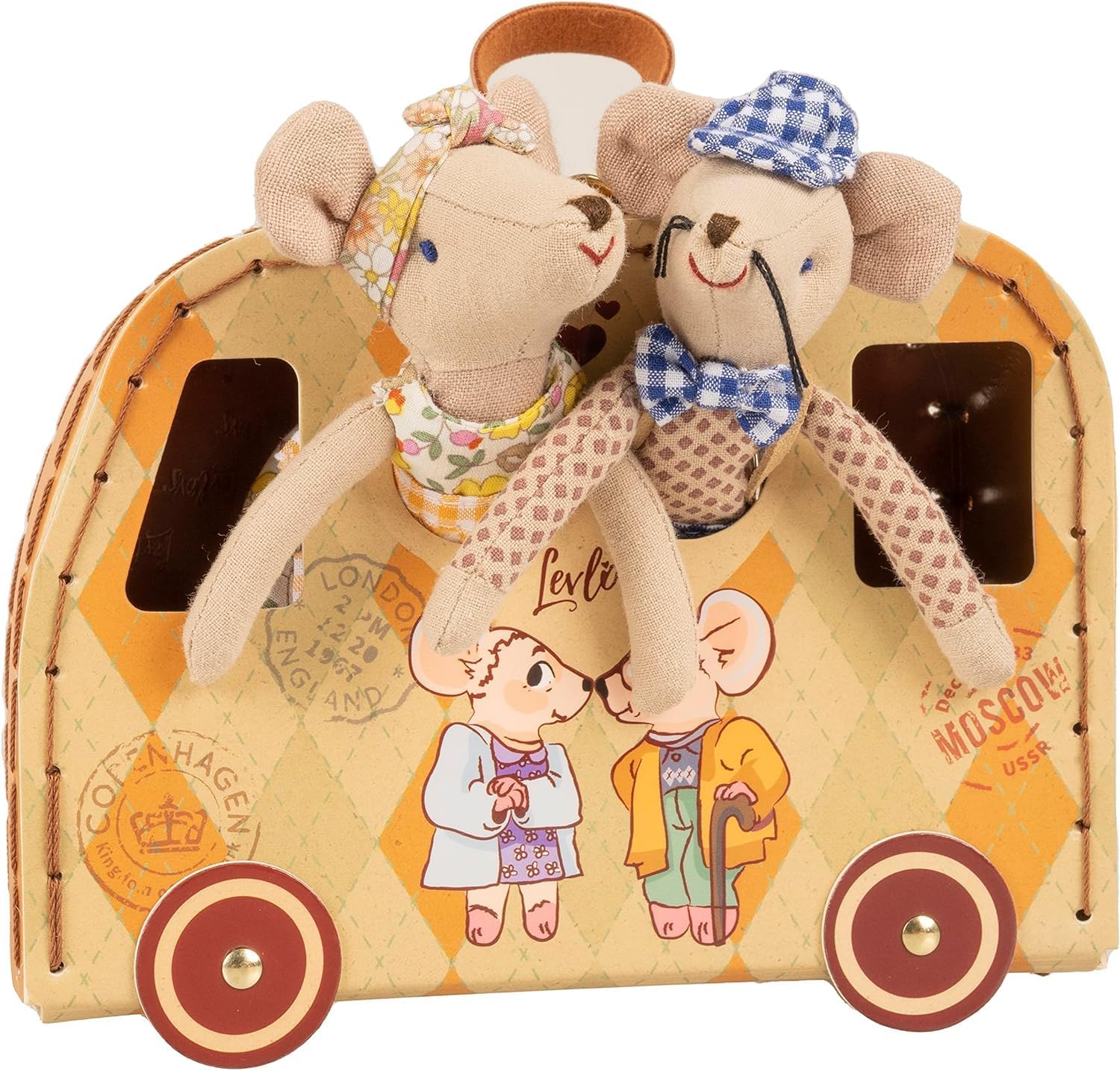 Amazon.com: Mouse in a Matchbox Toy Baby Registry Gift Travel Mouse in ...