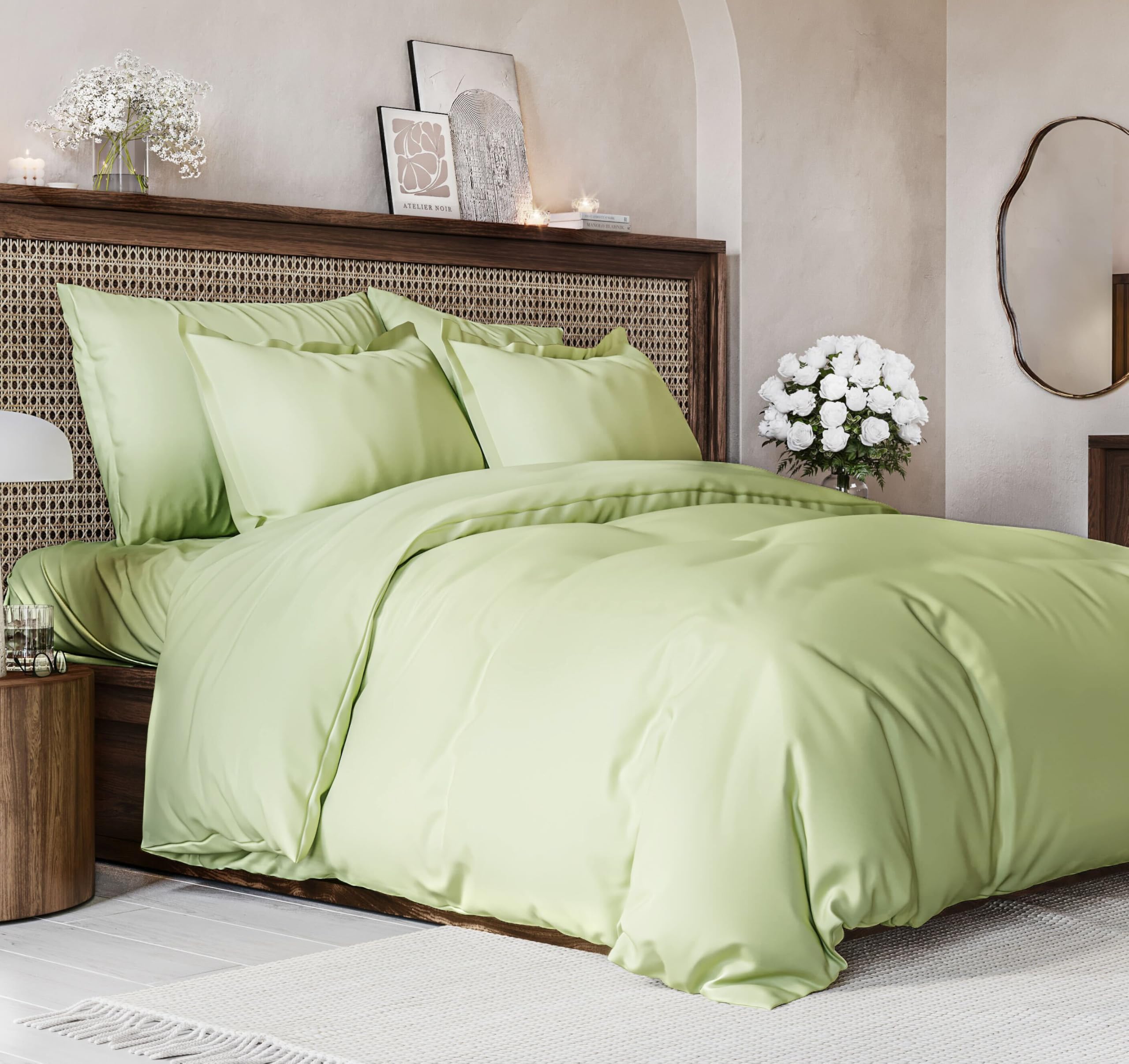 Amazon.com: Duvet Cover Queen Size Set - Extra Soft Queen Size Duvet ...