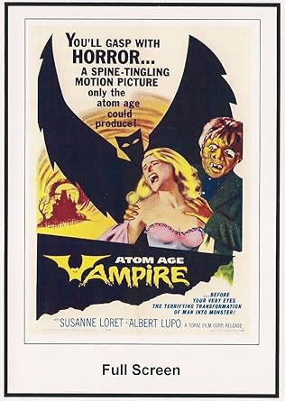 Amazon.com: Atom Age Vampire : Alberto Lupe, Susanne Loret, Sergio ...