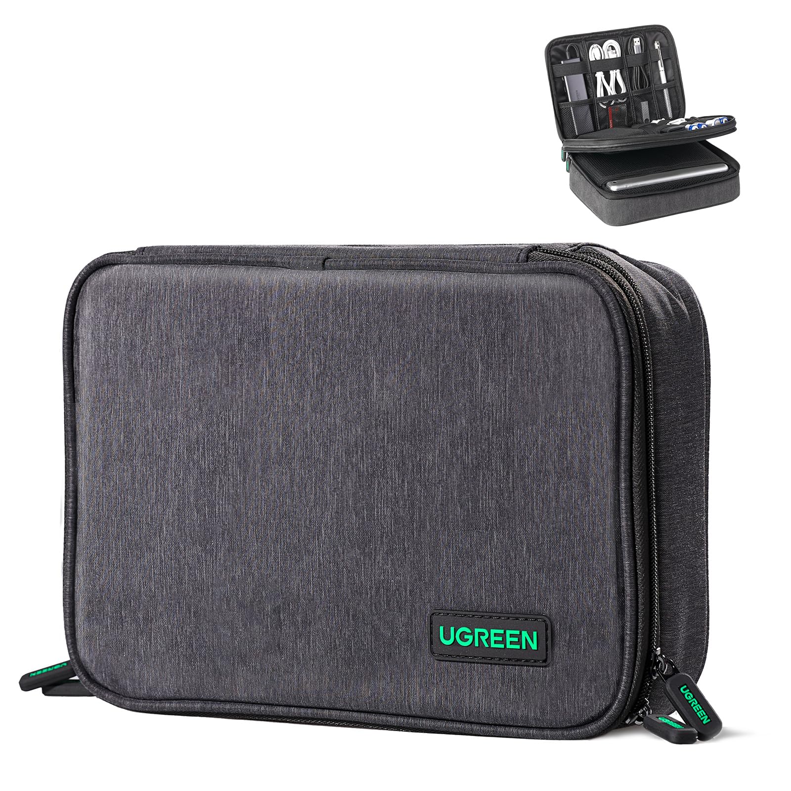 UGREEN Travel Accessories, Portable Bag Electronics Organiser Large ...