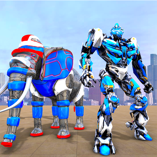 US Police Elephant Robot Transform Car Driving Games: Superhero Robots ...