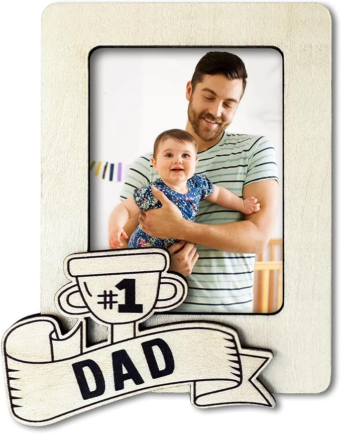 Amazon.com - TOKAYEN Gift for Dad, Magnetic Picture Frame for ...