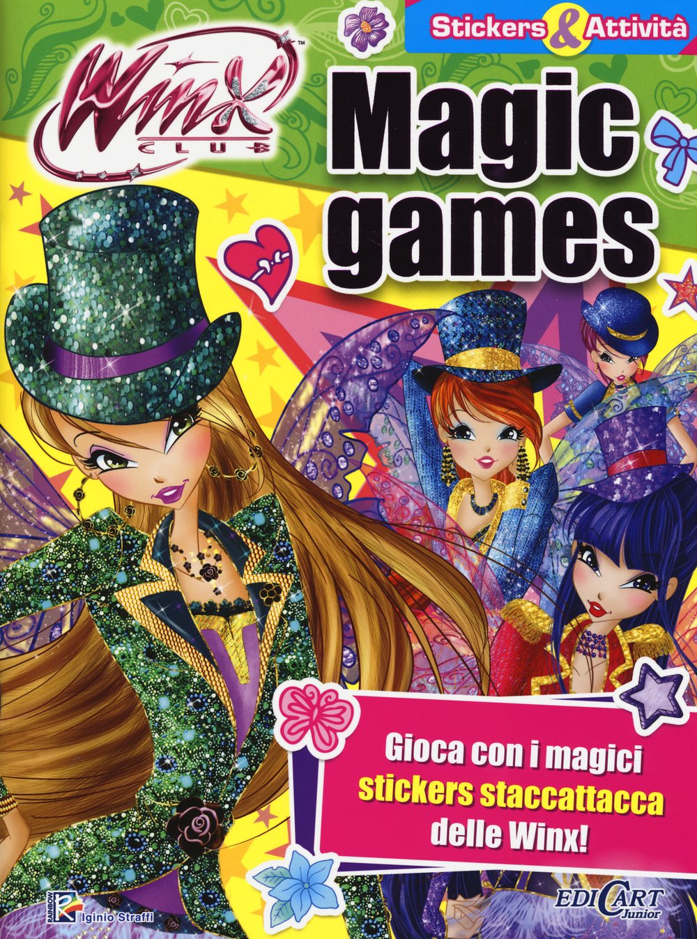 Magic games. Winx club. Con adesivi. Con aggiornamento online : Straffi ...