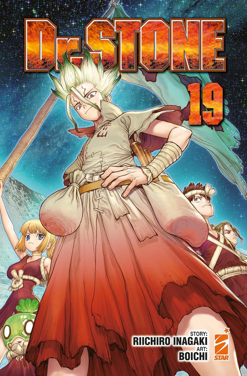 Amazon.com: Dr. Stone (Vol. 19): 9788822630452: Riichiro Inagaki ...