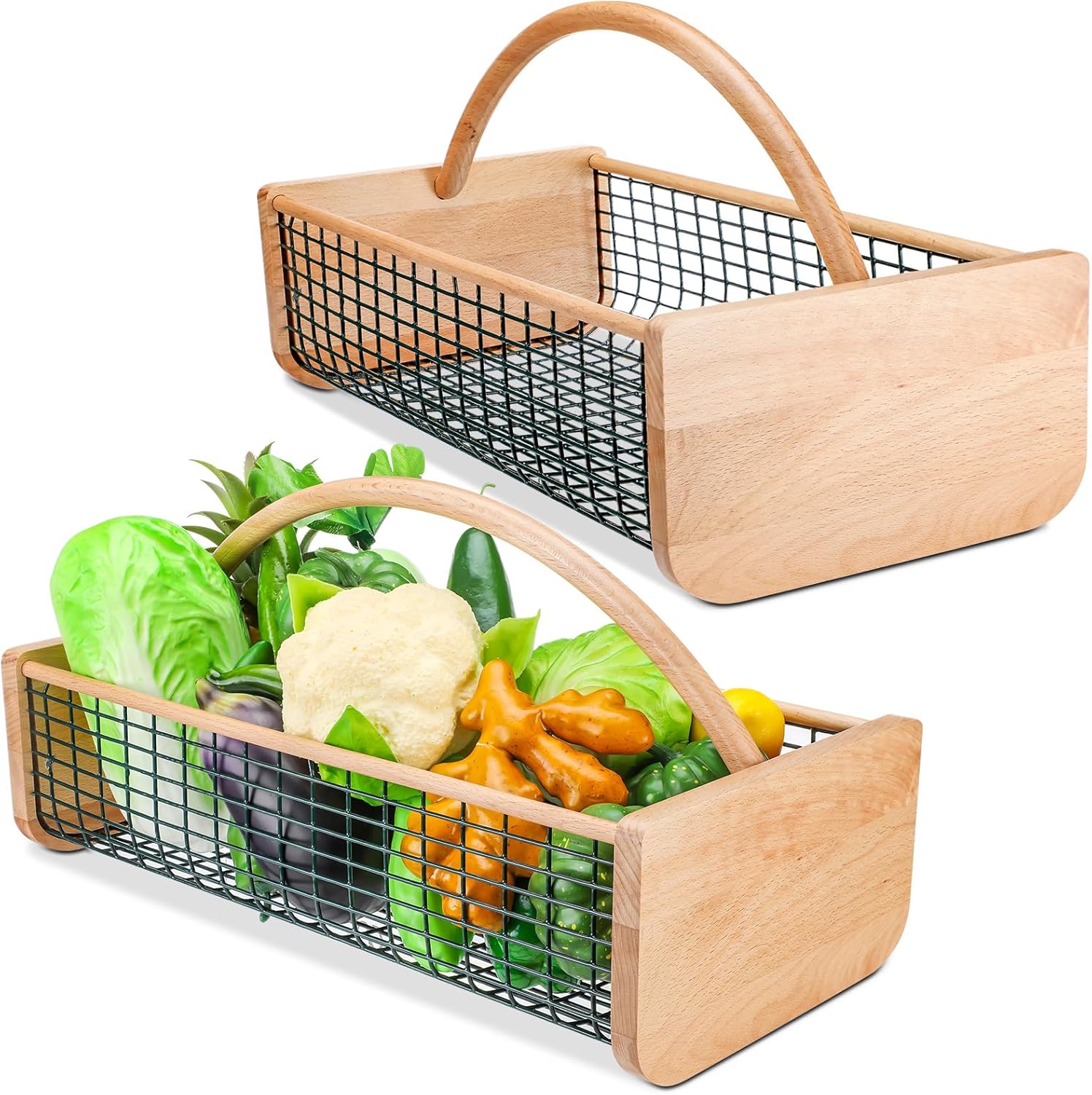 Amazon.com: Ziliny Large Garden Hod Harvest Basket Garden Harvesting ...