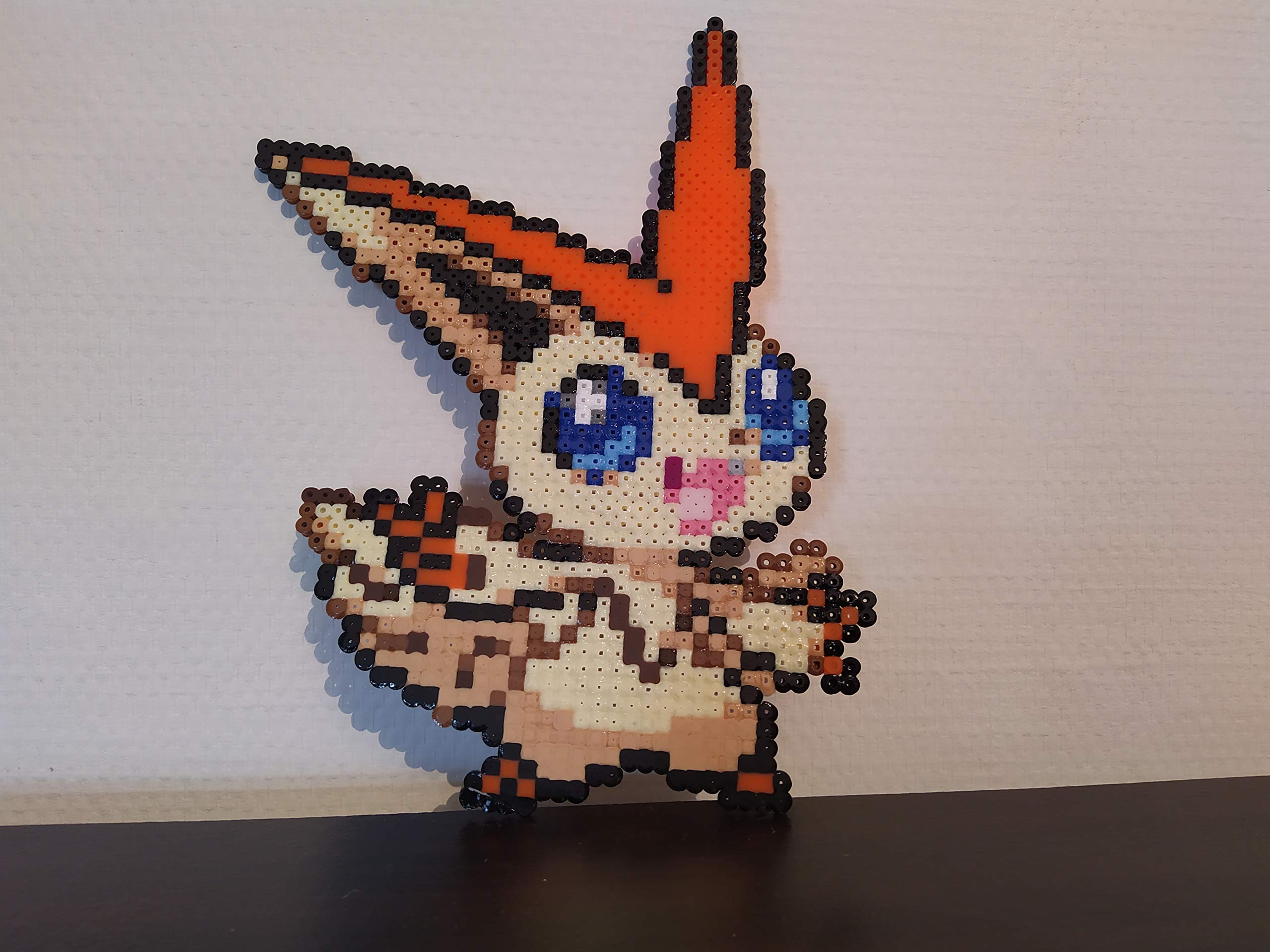 Buy Sprite Victini Pokemon - hama beads/Pixel art Online at ...