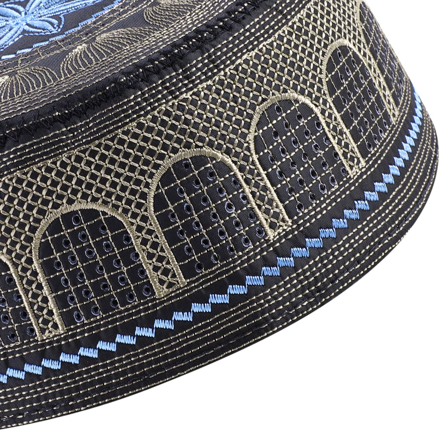 Buy Muslim Prayer Hat for Men, Islam Prayer Cap Turkish Prayer Hat Cap ...