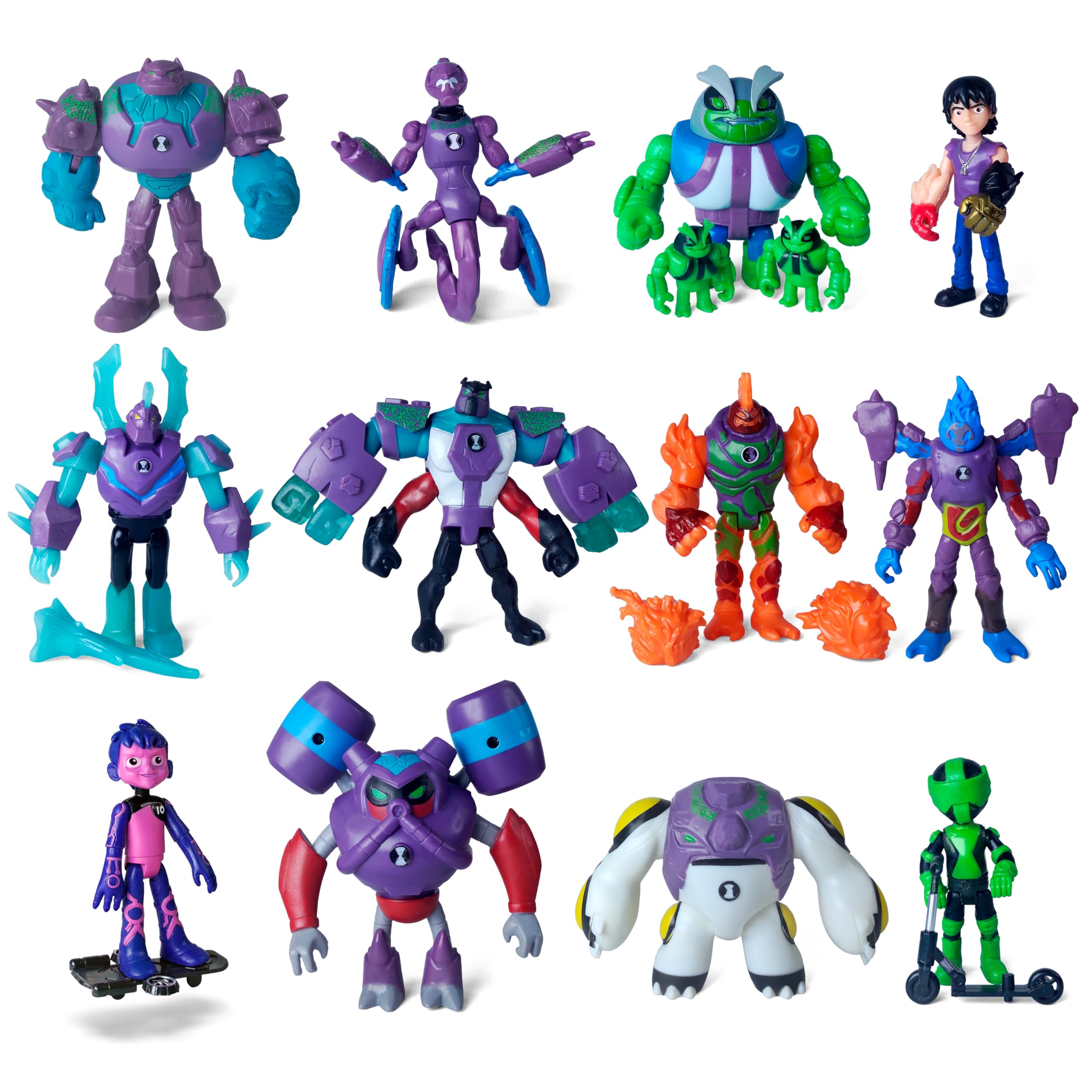 Buy Figures Based On Ben 10 Action Figures Set Of 12 Toys Ben