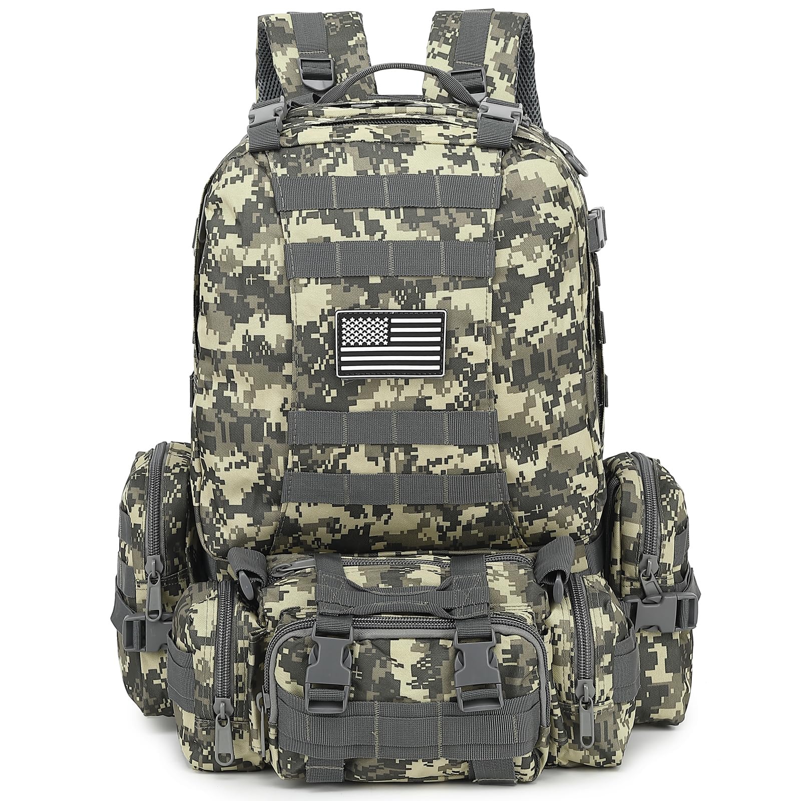 Amazon.com: Yusudan Tactical Backpack for Men Women, Large Waterproof ...