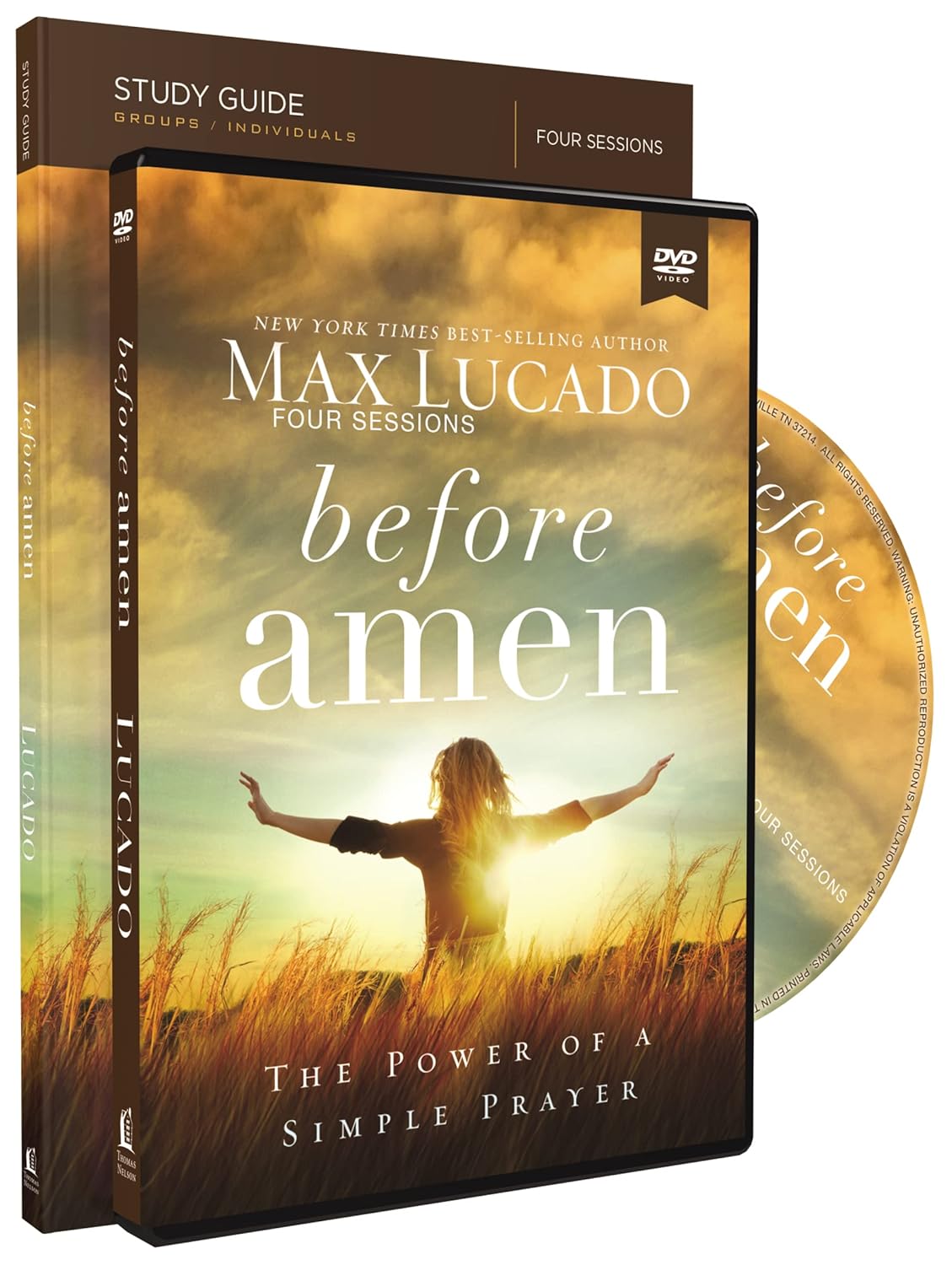 Before Amen Study Guide with DVD: The Power of a Simple Prayer: Lucado ...