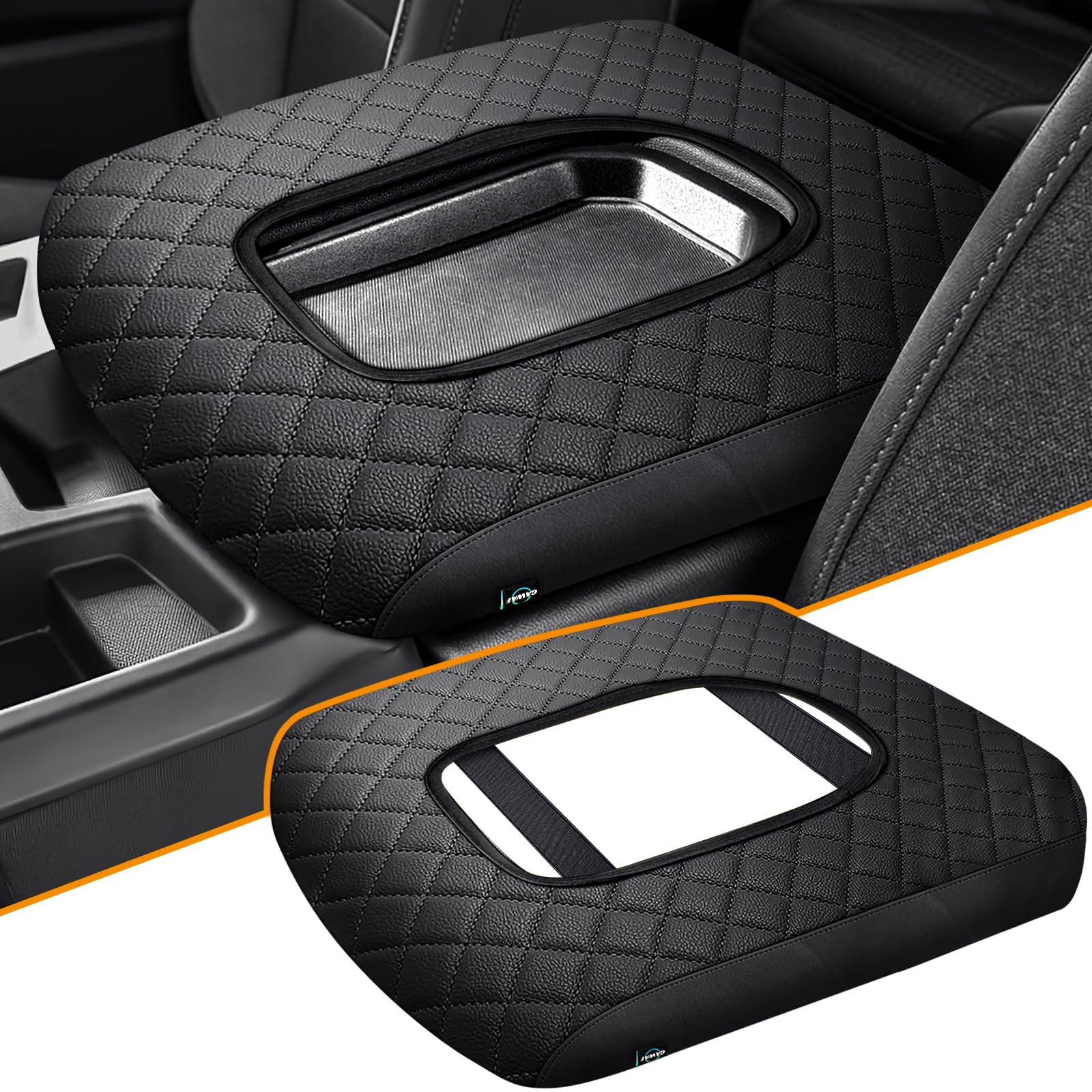 Amazon.com: GAWAF Center Console Cover Fit for Chevy Silverado 2019 ...