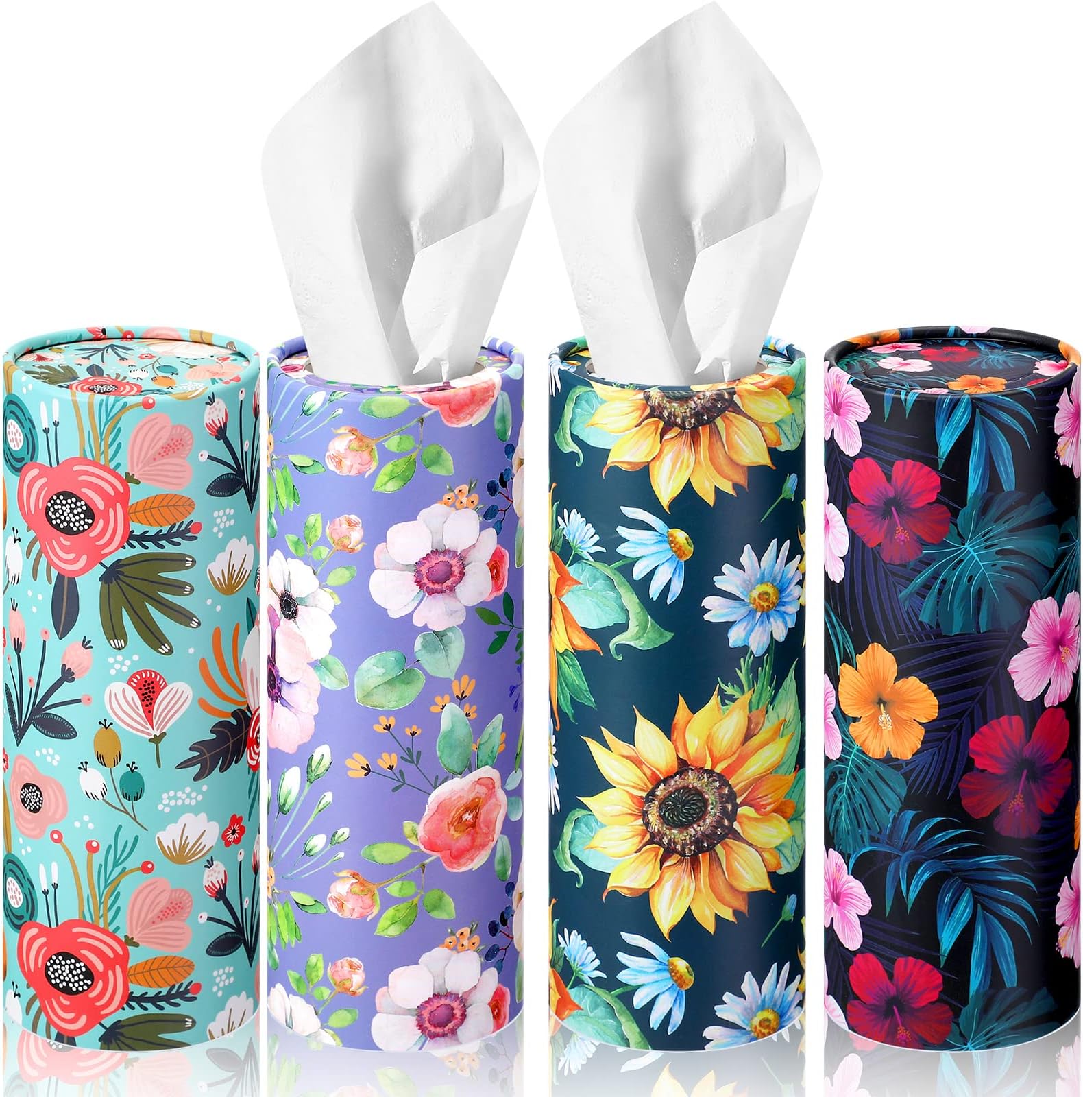 Amazon.com: Car Tissues Canned Tissue Cylinder Tissue Boxes Perfect for ...