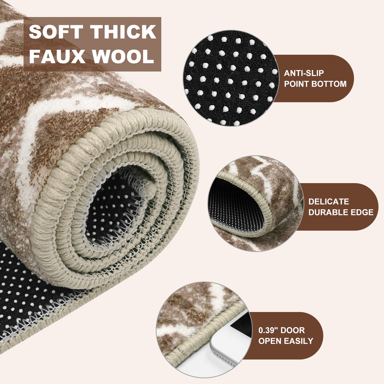 Wonnitar Moroccan Washable Runner Rug - Hallway 2x7 Long Rug Runner ...