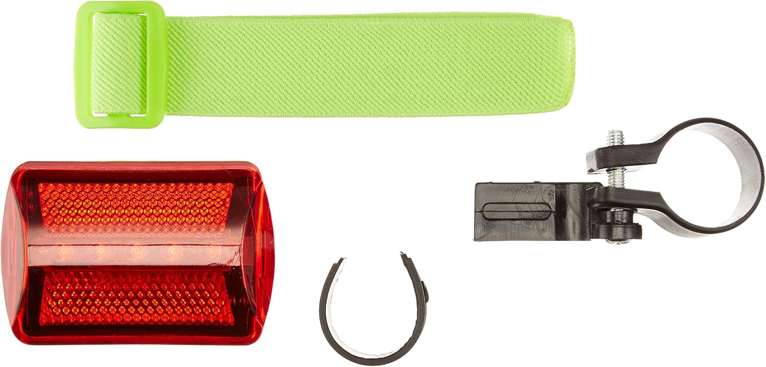 Amazon.com: SE 5-LED Red Safety Flasher with Bicycle Attachment and Arm ...