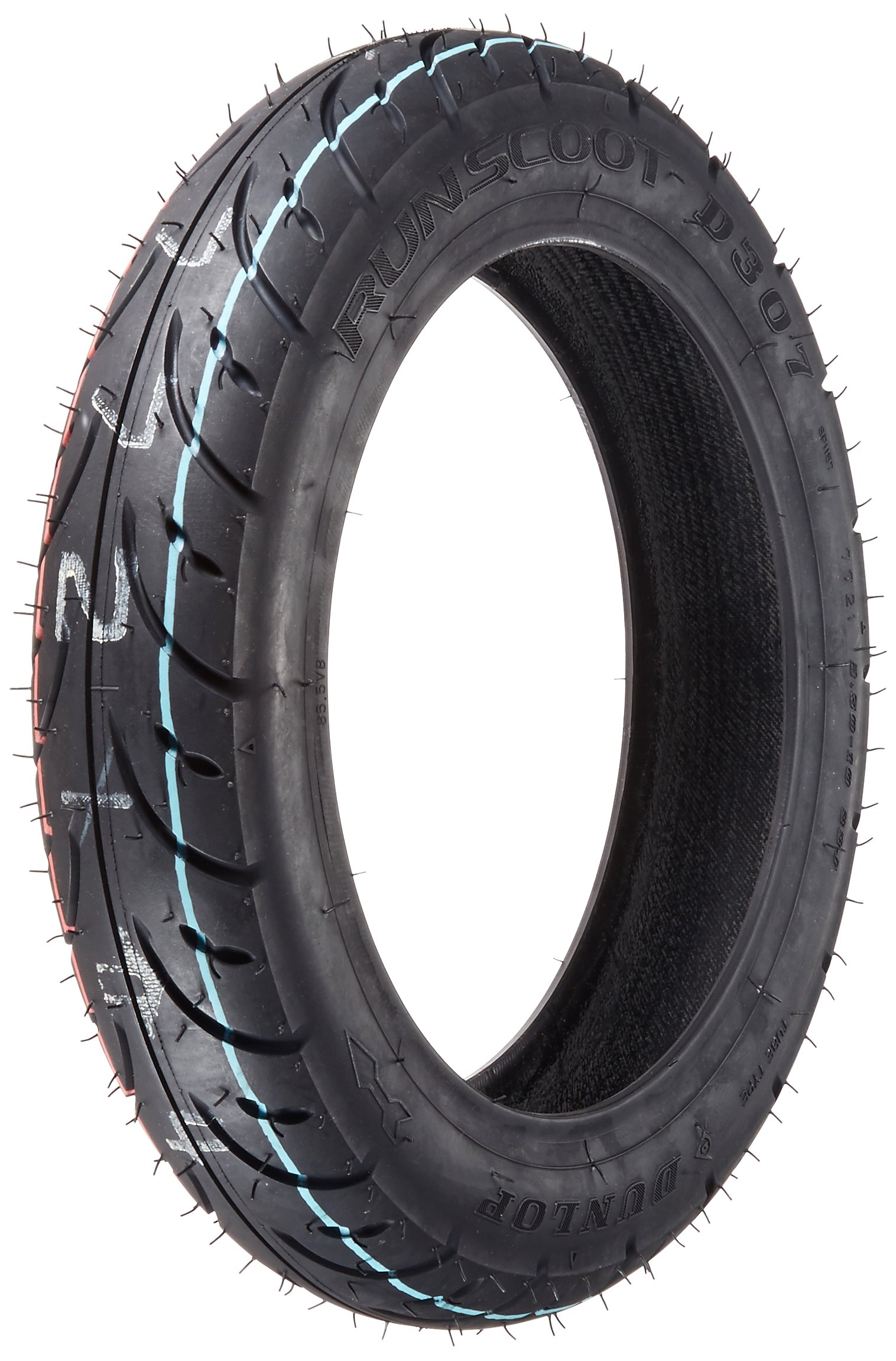 Amazon.co.jp: DUNLOP RunScoot D307 Motorcycle Tire for Scooters, Front ...
