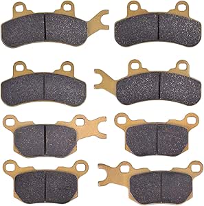 Amazon.com: Ceramic Brake Pad Set For CAN-AM Defender HD7 HD8 HD9 HD10 ...