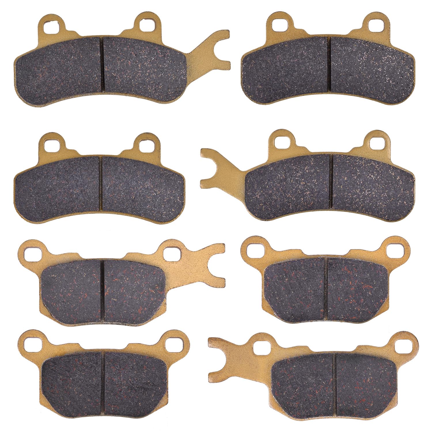 Amazon.com: Ceramic Front & Rear Brake Pads For CAN-AM 2022 715900380 ...