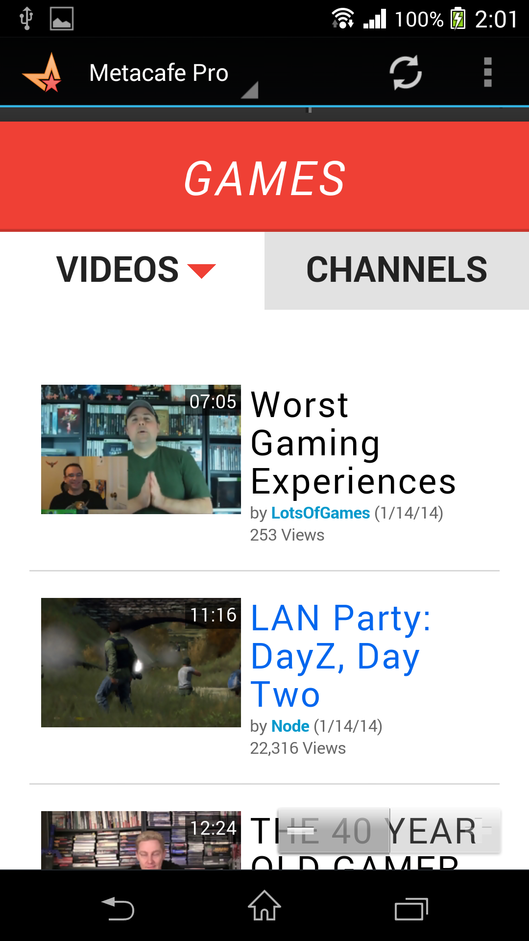 Metacafe Pro - App on Amazon Appstore
