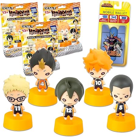 Amazon.com: Haikyuu Blind Bag Party Favors 3 Pack - Bundle with 3 ...