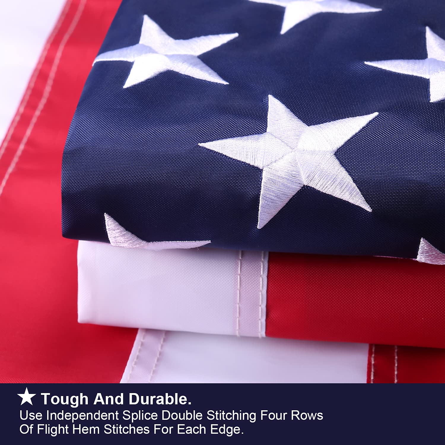 American Flag 3x5 American Flag Outdoor Heavy Duty,Longest Lasting 100% ...