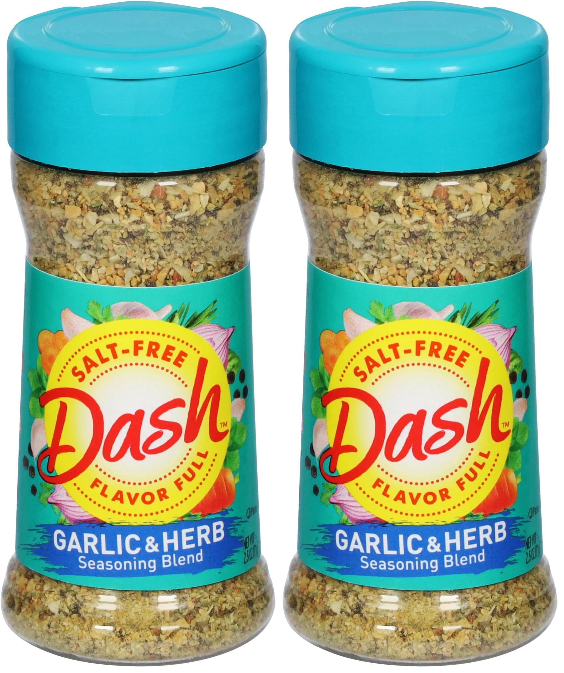 Snapklik.com : Dash Salt-Free Seasoning Blend, Garlic & Herb, 2.5 Ounce
