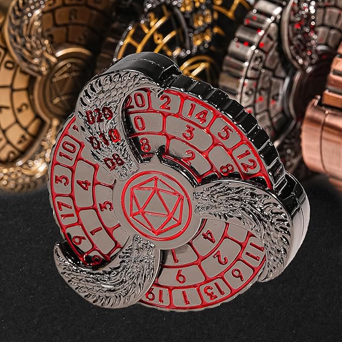 Amazon.com: GU BEI TE DND Spinner Dice, Cool Spinning Games Fingertip ...