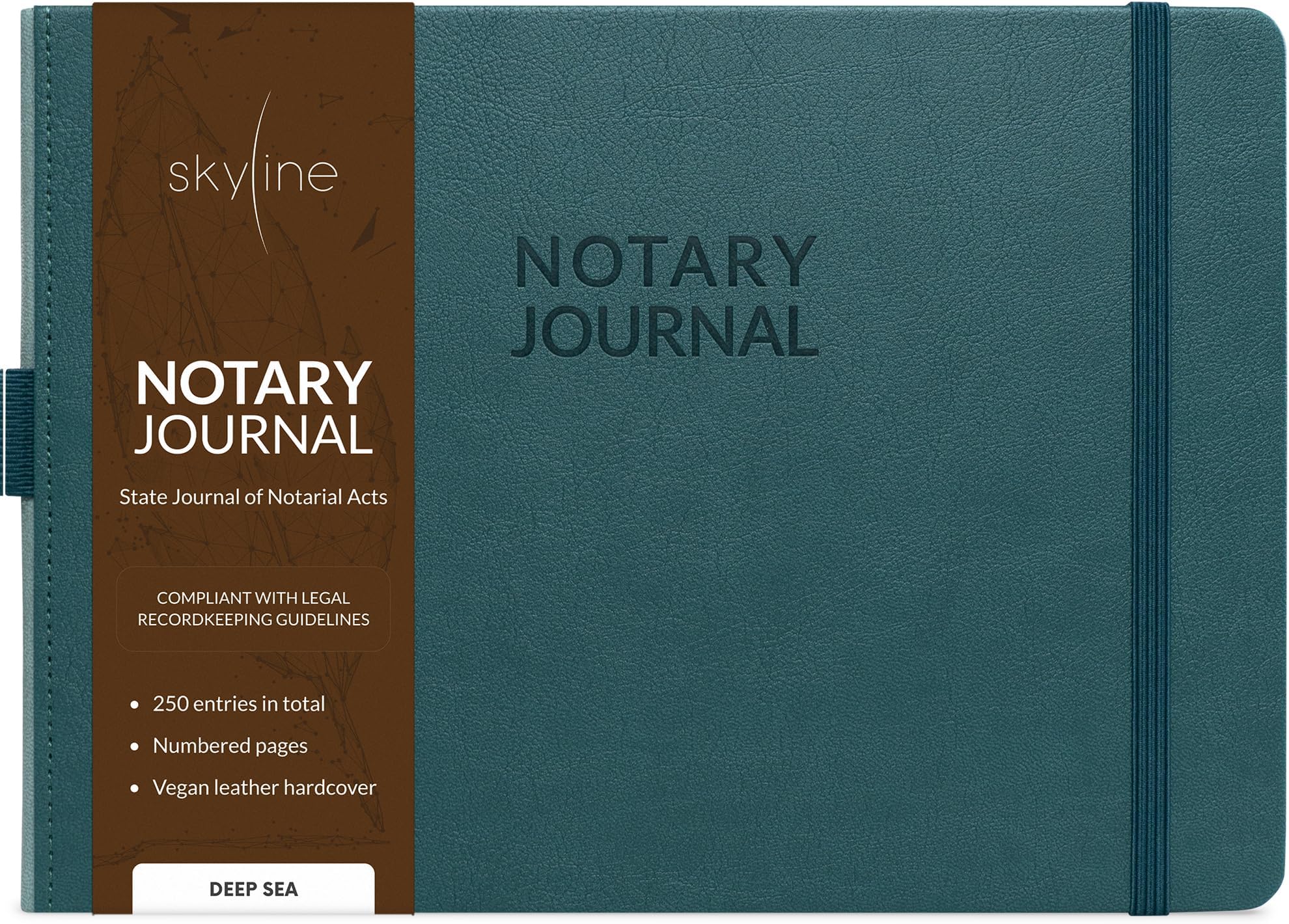 Amazon.com : Skyline Notary Journal – Official Notary Public Record ...