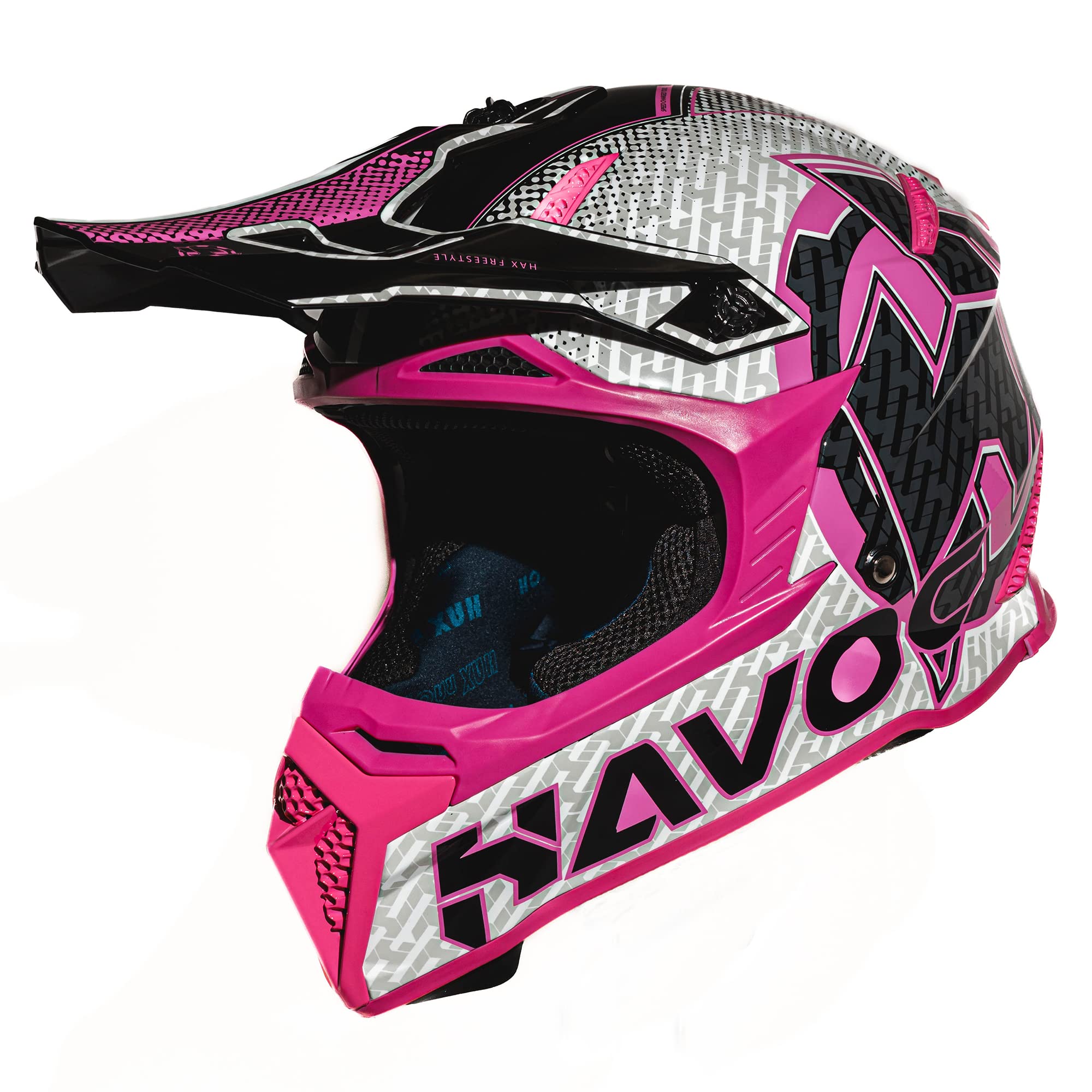 Snapklik.com : HAX Havoc Fullface Off-Road Helmet For Adult ATV ...