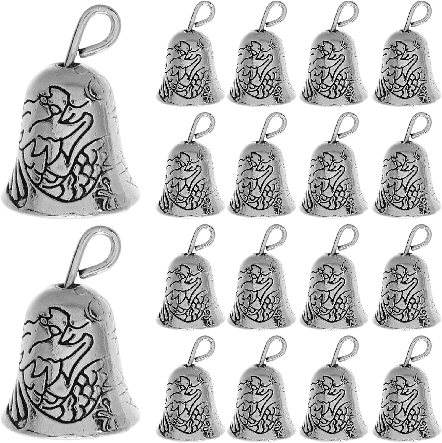 Amazon.com: NUOBESTY Craft Bells: 30pcs Vintage Jingle Bells Small ...