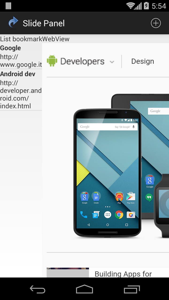 Slide Panel - App on the Amazon Appstore