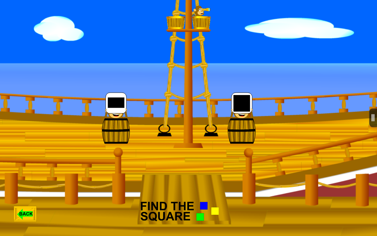 Monkey Ship Shapes & Colors Preschool Kids Learning:Amazon.com:Appstore ...