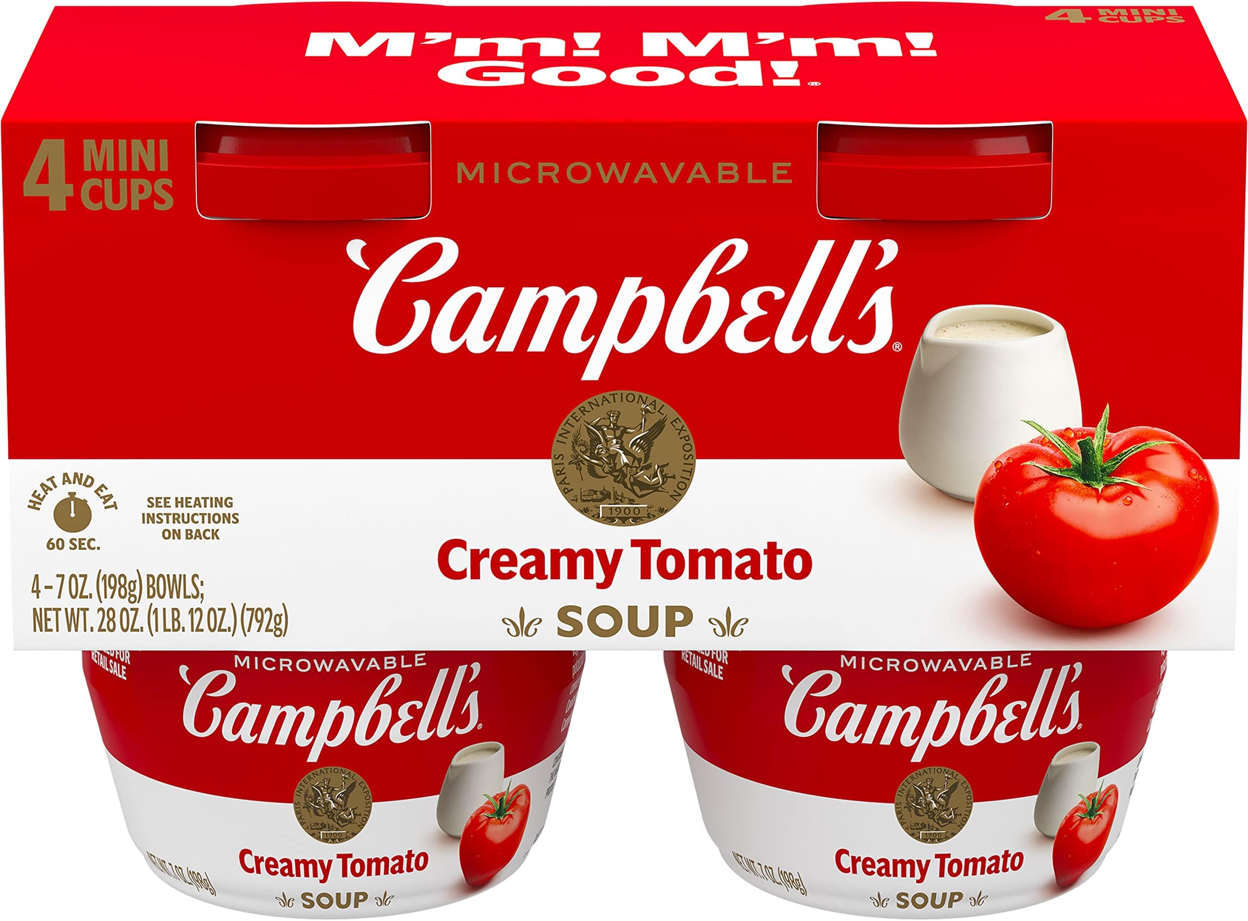 Amazon.com : Campbell's, Condensed Old Fashioned Tomato Rice Soup, 11oz ...