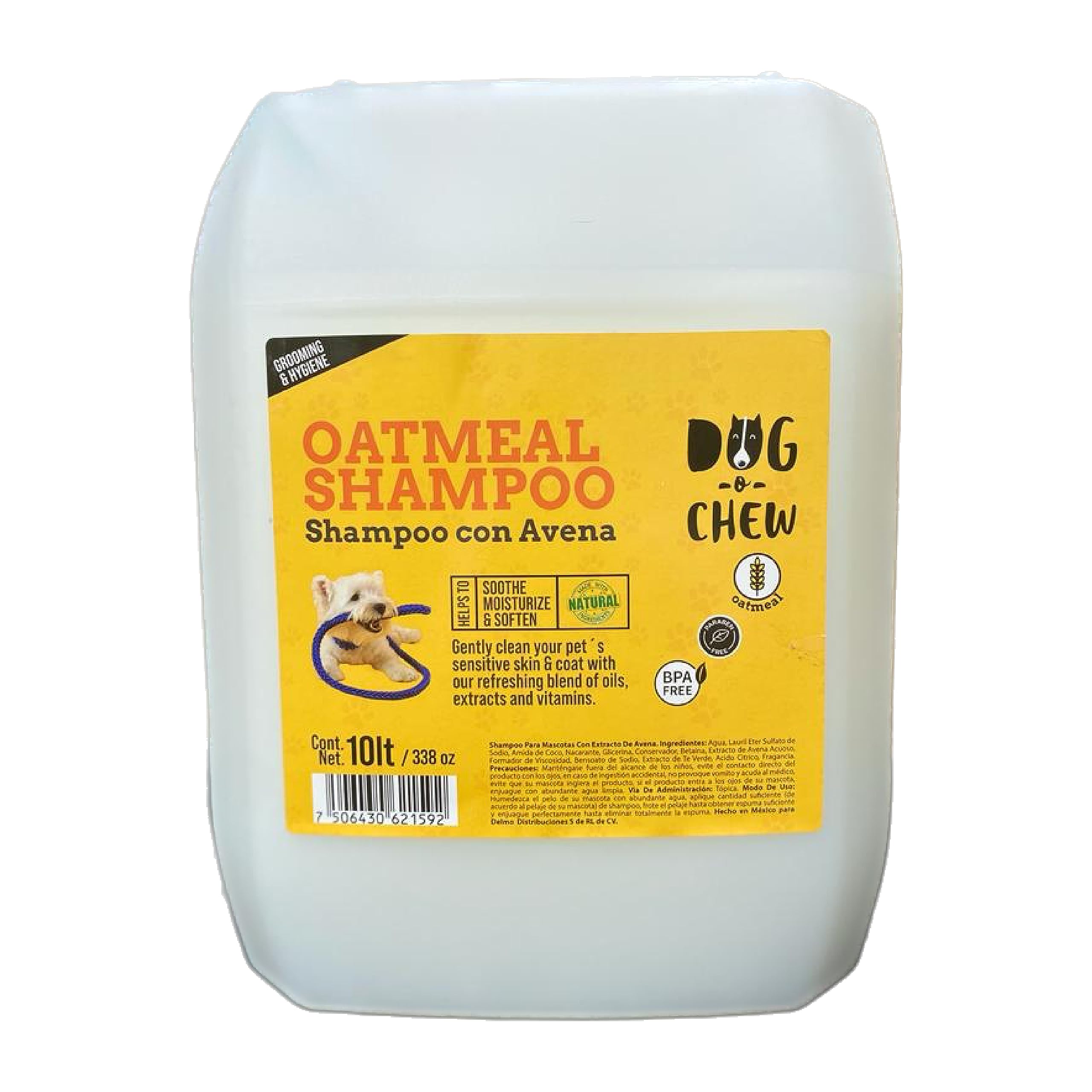 DOG-O-CHEW, Shampoo para Perro | Shampoo para Perro con Avena ...