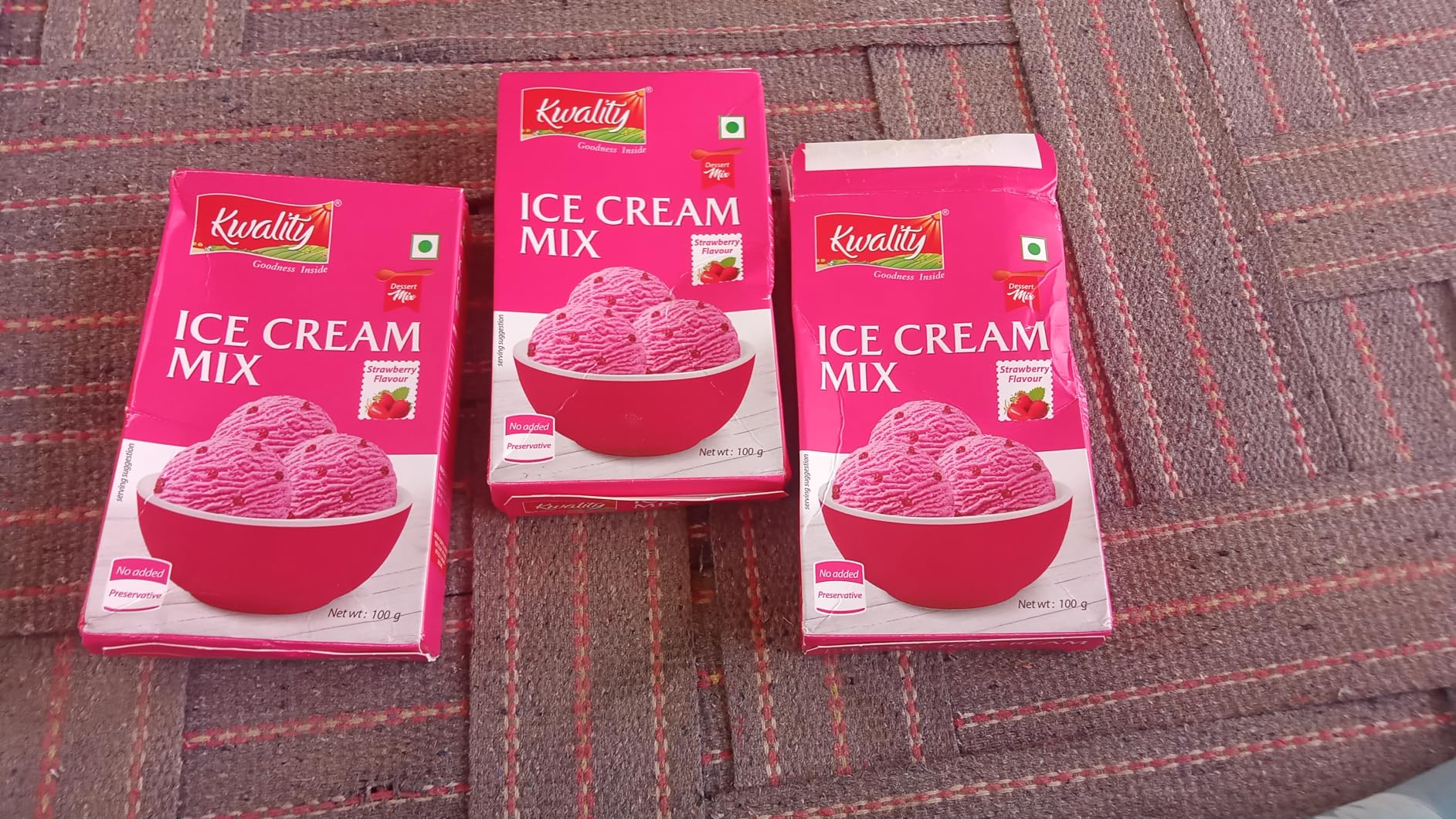 KWALITY Vanilla Ice Cream Mix 100g | Quick, Easy, and Delicious Summer ...