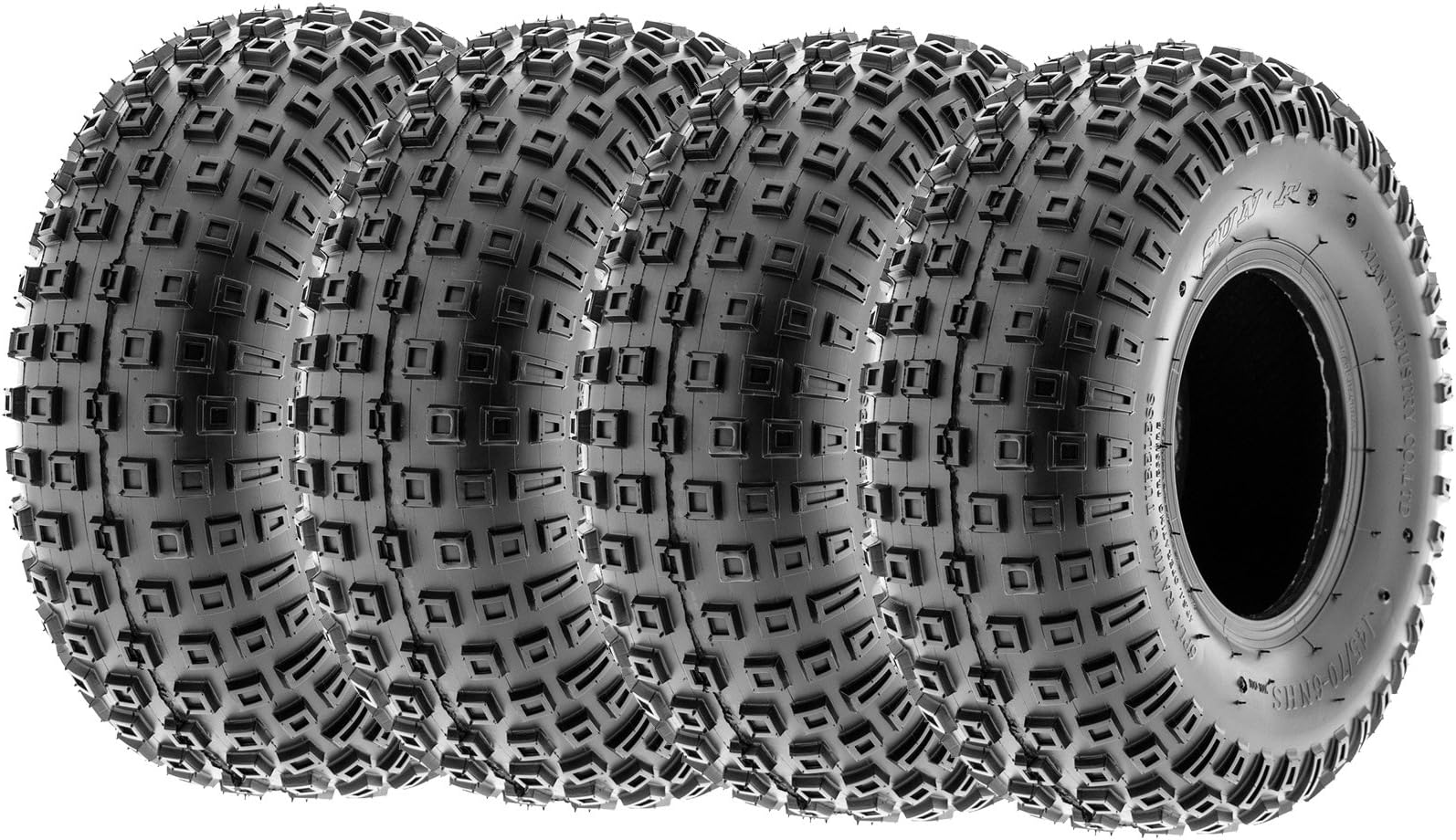 Amazon.com: SunF 145/70-6UTV Tire 145/70x6 Loose Terrain Hardpack 6 PR ...
