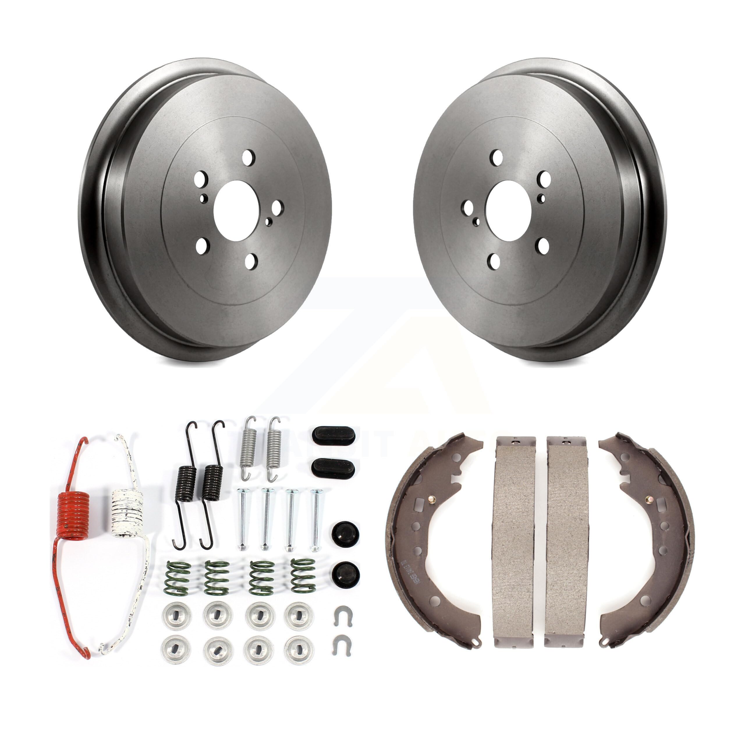 Transit Auto Rear Brake Drum Shoes And Spring Kit Replacement For 2009 ...