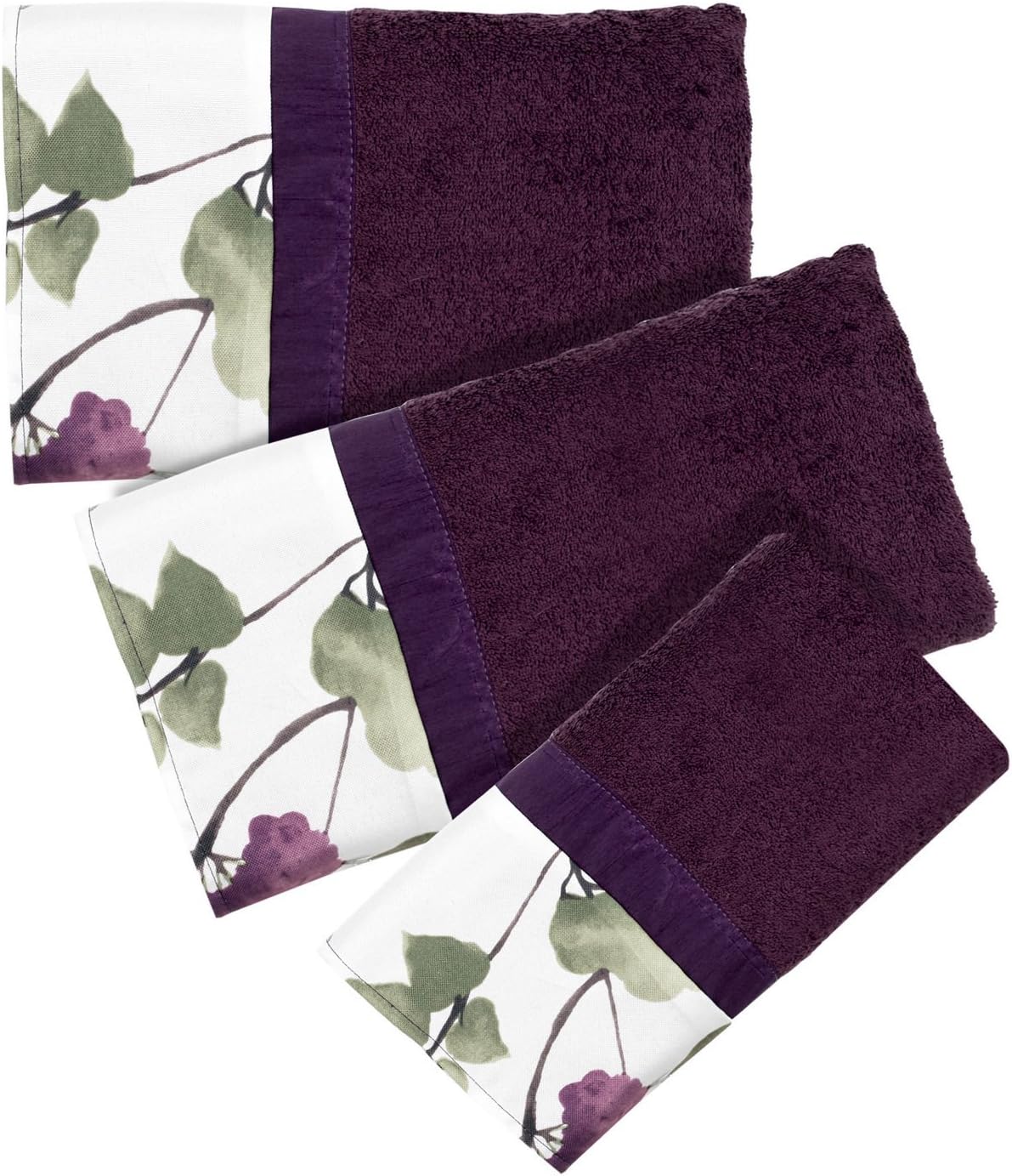 Amazon.com: Jasmine Plum - 3-piece Popular Bath Bathroom Pool, Hand ...