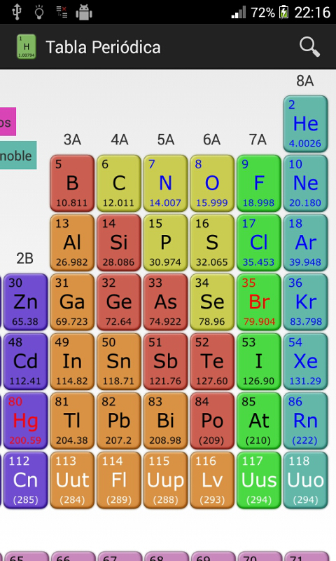 Periodic Table - App on Amazon Appstore