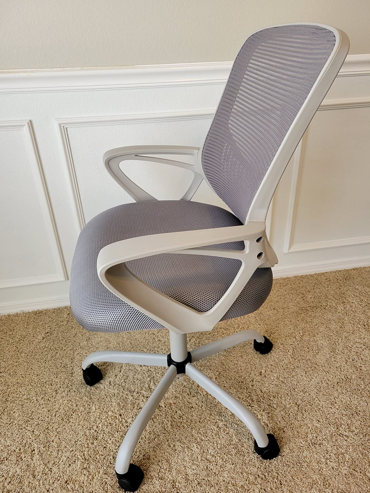$13/mo - Finance Office Chair Ergonomic Computer Desk Chair Mesh Mid ...