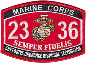 Amazon.com: 2336 Explosive Ordnance Disposal Technician MOS Patch ...