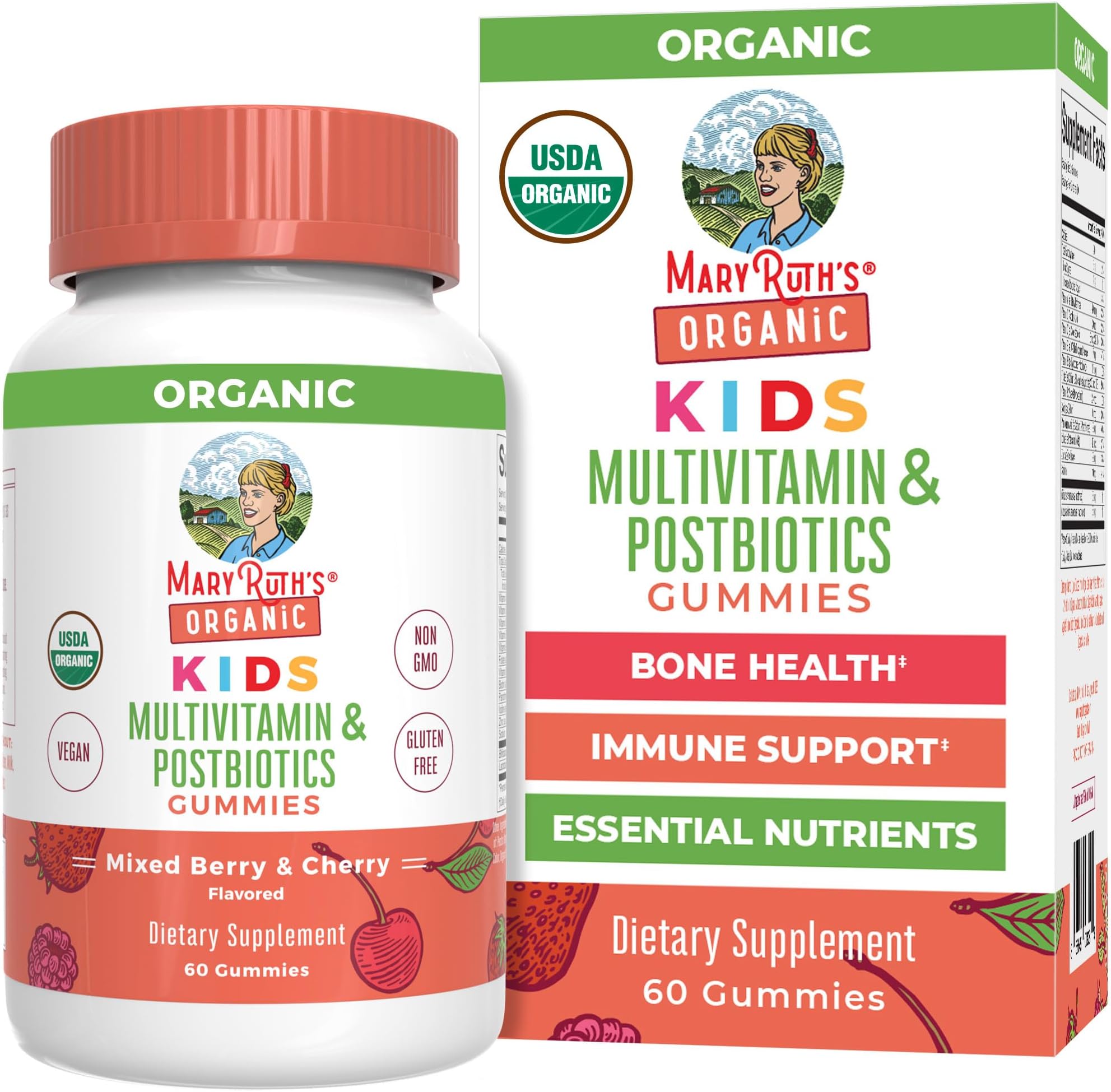 Amazon.com: MaryRuth Organics Kids Vitamins | USDA Organic ...