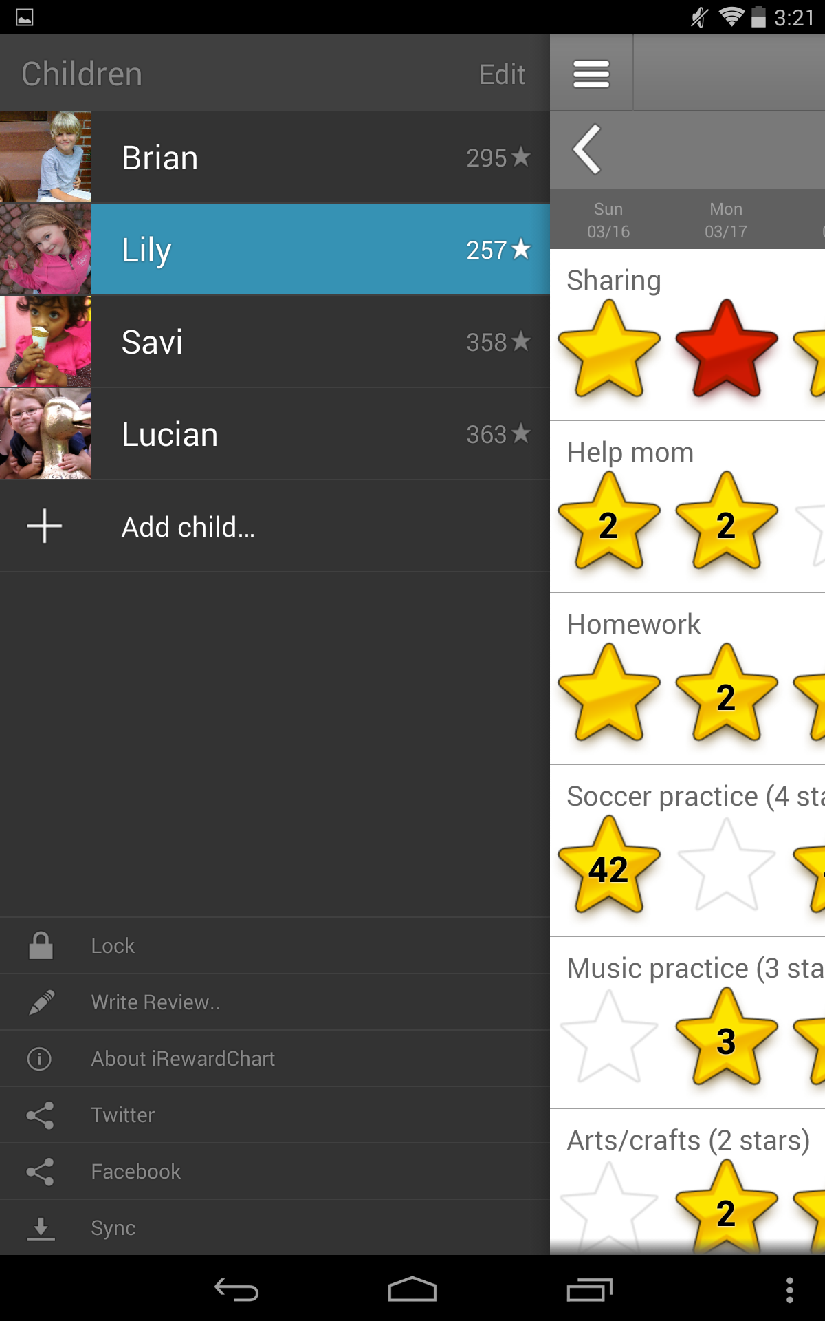 iRewardChart - App on Amazon Appstore